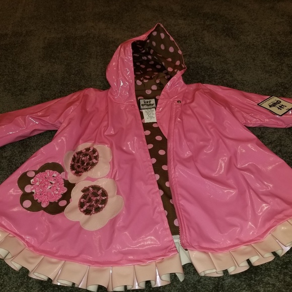 corkey | Jackets & Coats | New Little Girls Swing Pink Rain Coat | Poshmark
